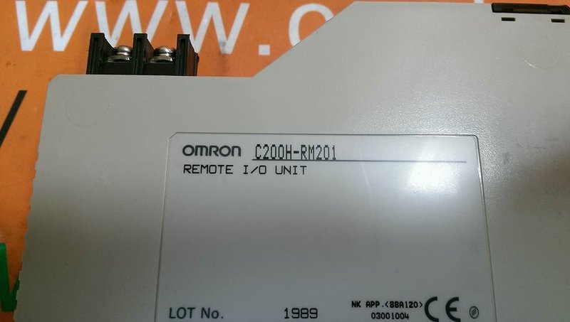 OMRON REMOTE I/O UNIT C200H-RM201 - PLC DCS SERVO Control MOTOR POWER SUPPLY IPC ROBOT